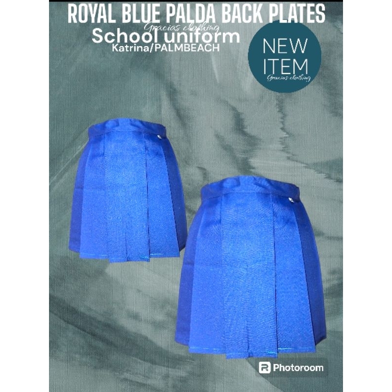 ROYAL BLUE PALDA SCHOOL UNIFORM/ BACK PALDA / ROUND PALDA SCHOOL ...