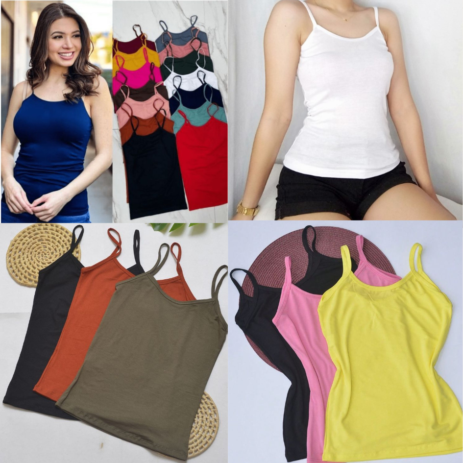 Plan Sando/ Spaghetti Tops For Women-Strechable-High Quality-Lowest ...