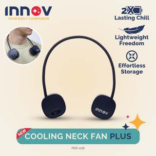 INNOV Cooling Neck Fan - Lightweight Wearable & Foldable Neck Fan ...