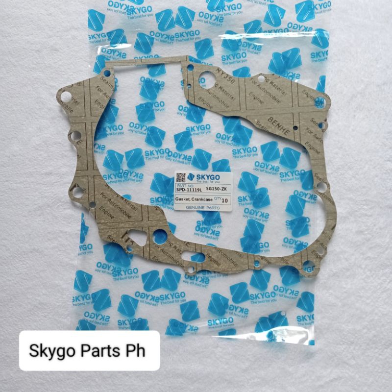 Skygo Crankcase Gasket/ Center Gasket/ Wizard/King (1pc.) | Shopee ...
