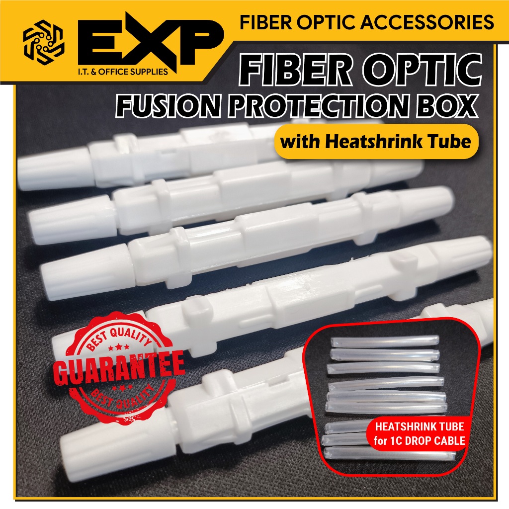 Fiber Optic Protection Box with Heat Shrink Sleeve | Fusion Sleeve for ...