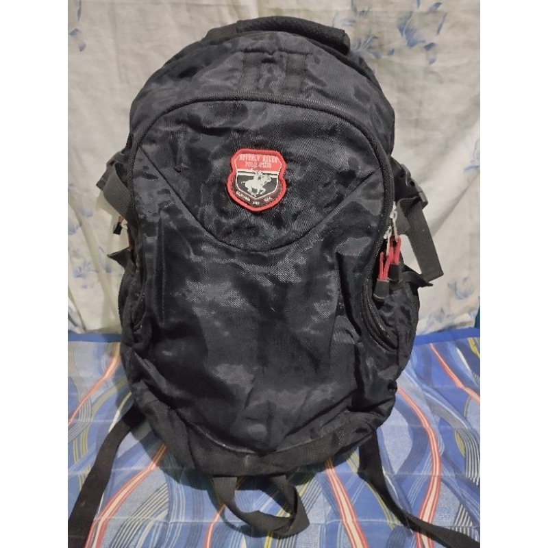 Beverly hills polo club backpack (preloved) | Shopee Philippines