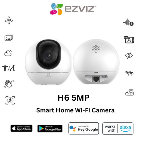 CCTV Camera EZVIZ Indoor Smart Home Wi-fi Camera Full-coverage Smart ...