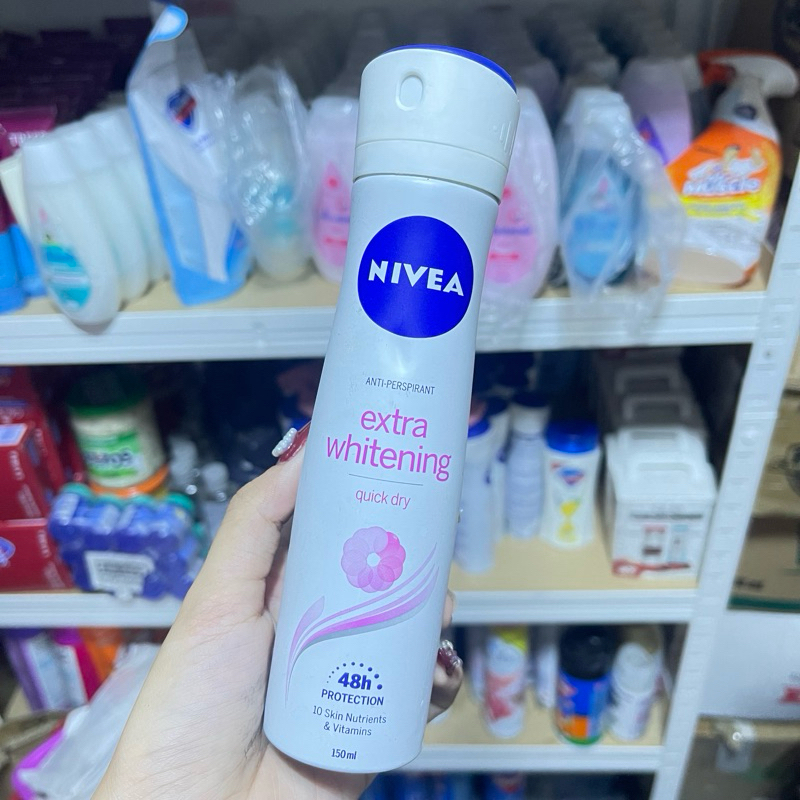 Nivea Extra Whitening Spray 150ML | Shopee Philippines