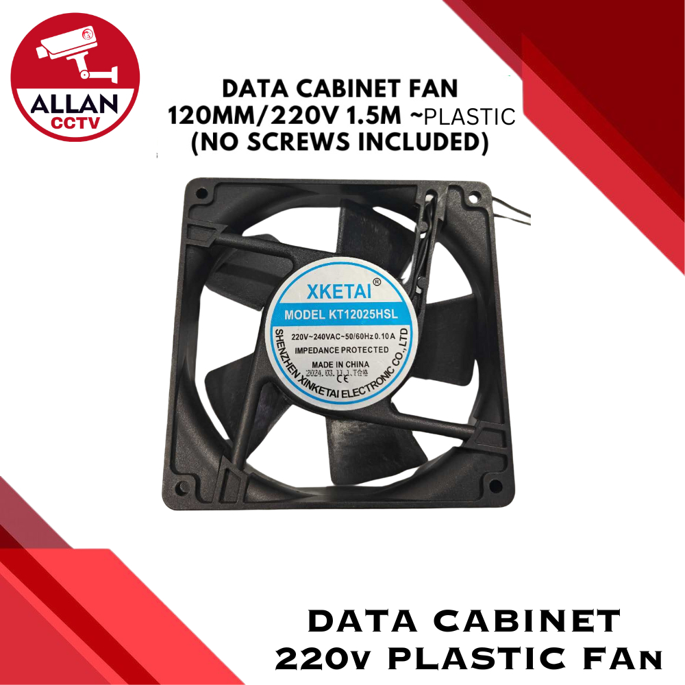 Network Data Cabinet Fan Heavy Duty Metal Cooling Fan 220V Exhaust Fan ...