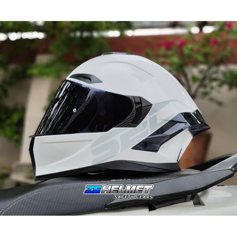 SEC ACE PLAIN WHITE/GRAY | Shopee Philippines