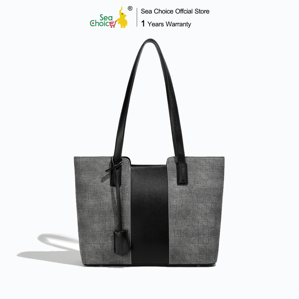 Sea Choice New Women's Handbag Zipper PU Leather Bag, Shoulder Bag for ...