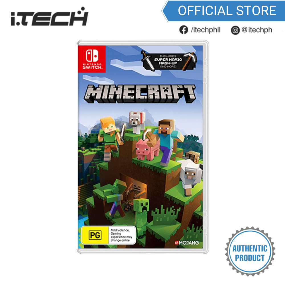 Nintendo Switch Game: Minecraft- AU Version | Shopee Philippines