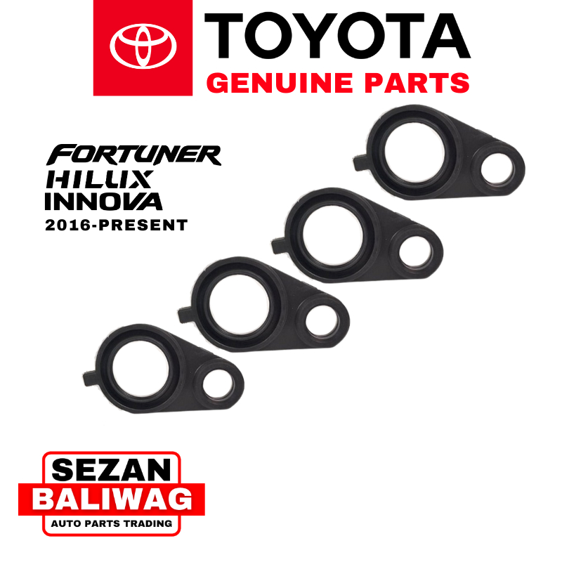 ORIGINAL TOYOTA NOZZLE HOLDER GASKET NOZZLE RUBBER INJECTOR SOCKET ...