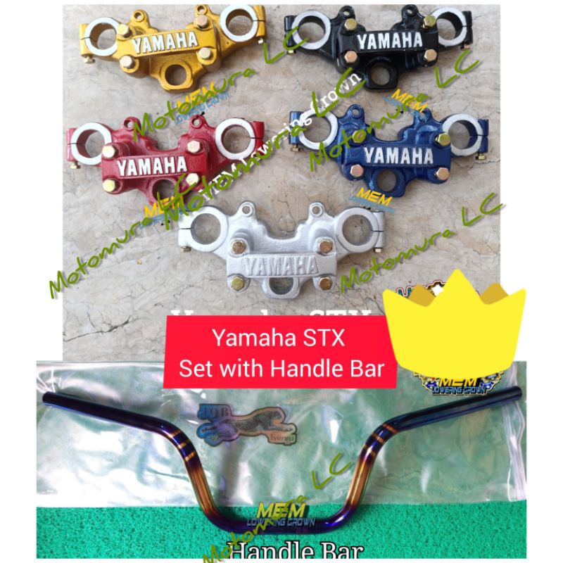 Yamaha STX lowering crown SET with 2tone Handle bar | Shopee Philippines