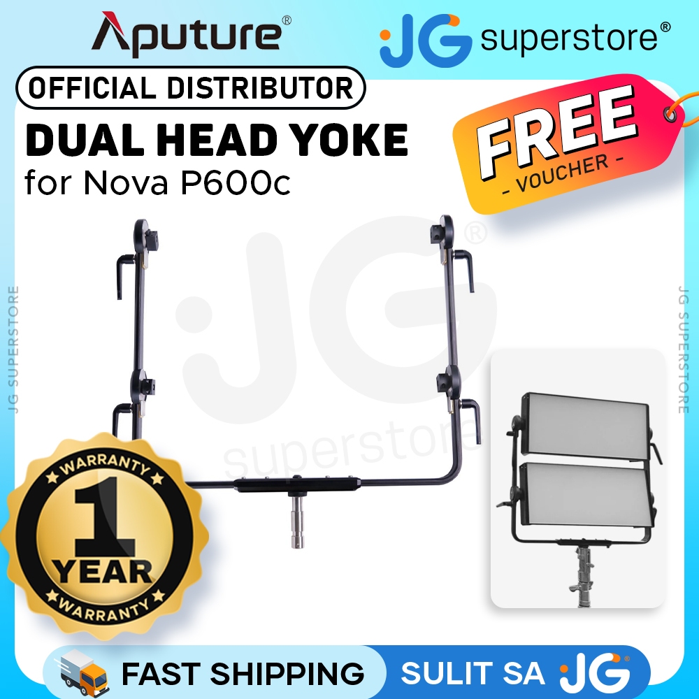 Aputure Dual Head Yoke for Nova P600c LED Light Panel for Photo & Video ...