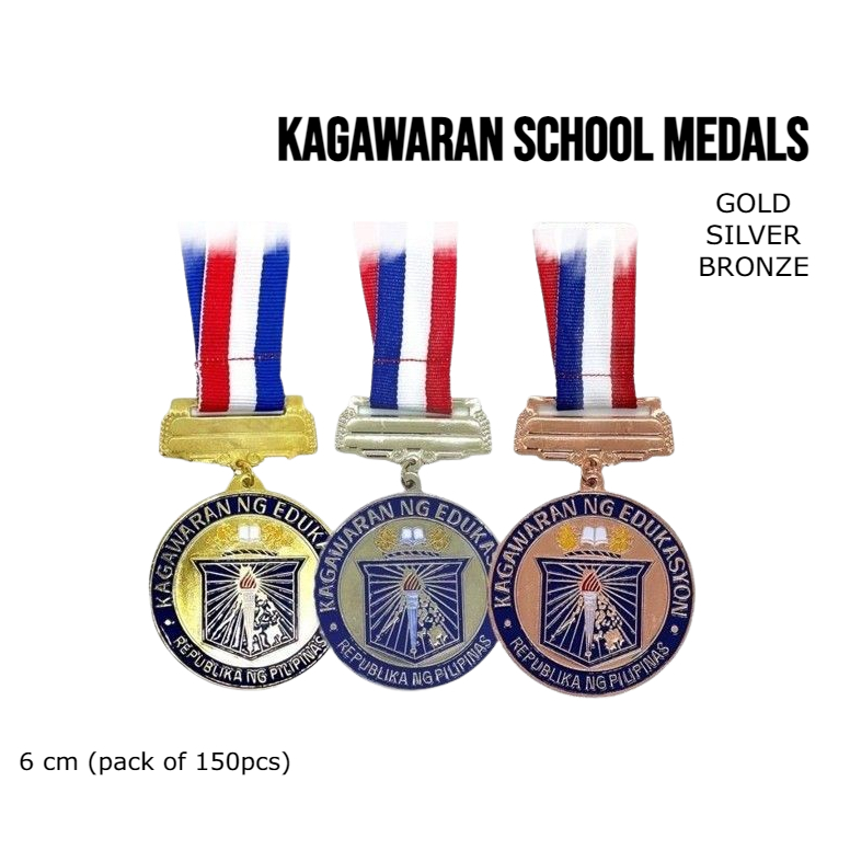 6cm school Medals Kagawaran ( pack 150 pcs ) | Shopee Philippines