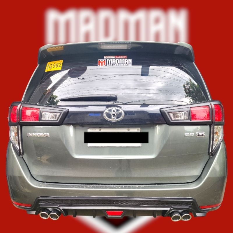 Toyota Innova 2015 to 2024 Rear Diffuser | Shopee Philippines