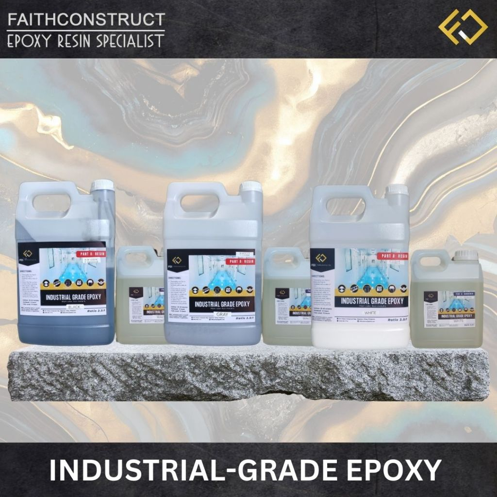 3.5KG SET SELF-LEVELING INDUSTRIAL-GRADE EPOXY RESIN by Faithconstruct ...