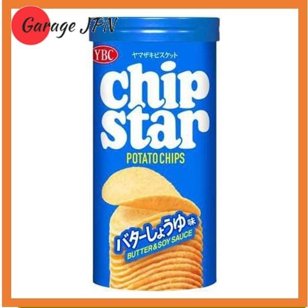 【YBC】Chip Star S sour butter soy sauce flavor 45g potato snack【Direct ...
