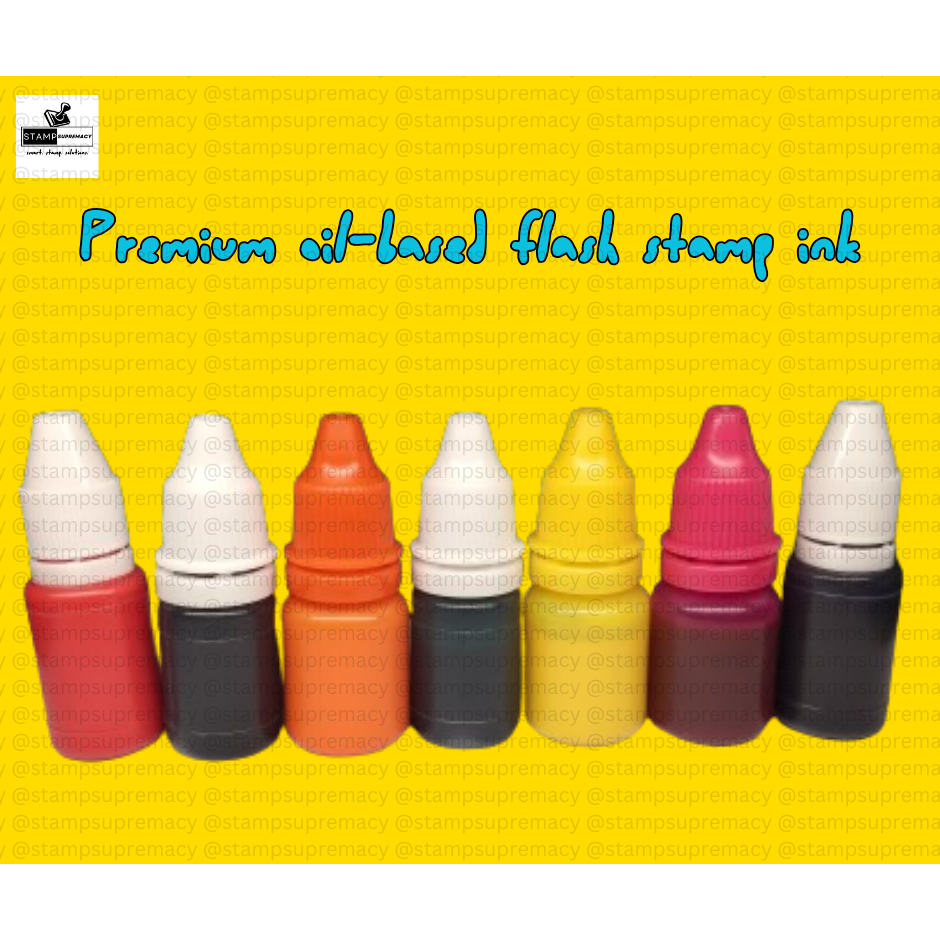 FLASH STAMP INK (OIL-BASED) | Shopee Philippines