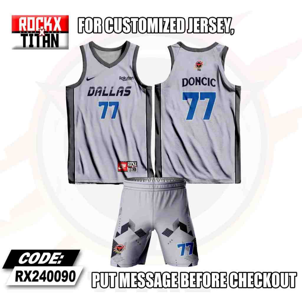 TxR LIGHT PURPLE/GARY DALLAS BASKETBALL JERSEY SANDO AND SHORT FULL ...