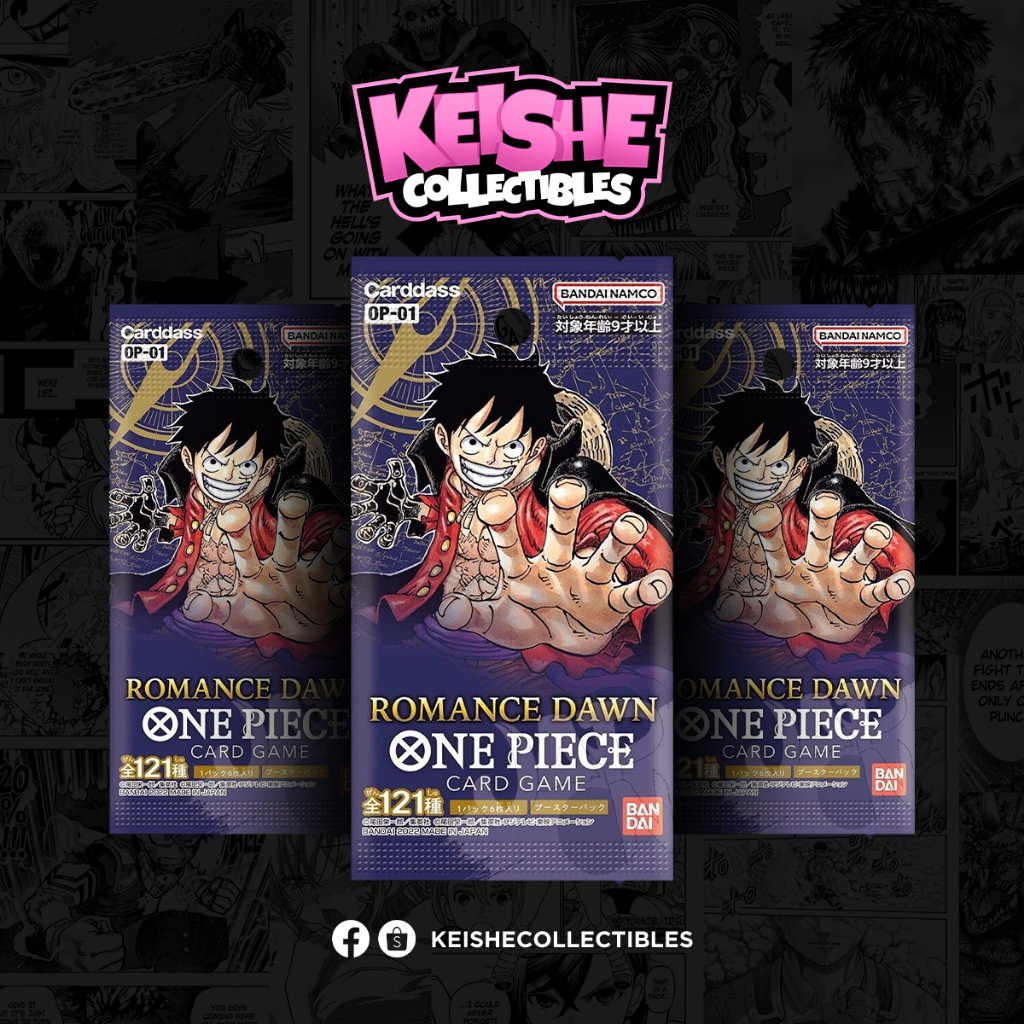 One Piece Card Game (OPCG) | Romance Dawn Booster Pack (OP01) (Japanese ...
