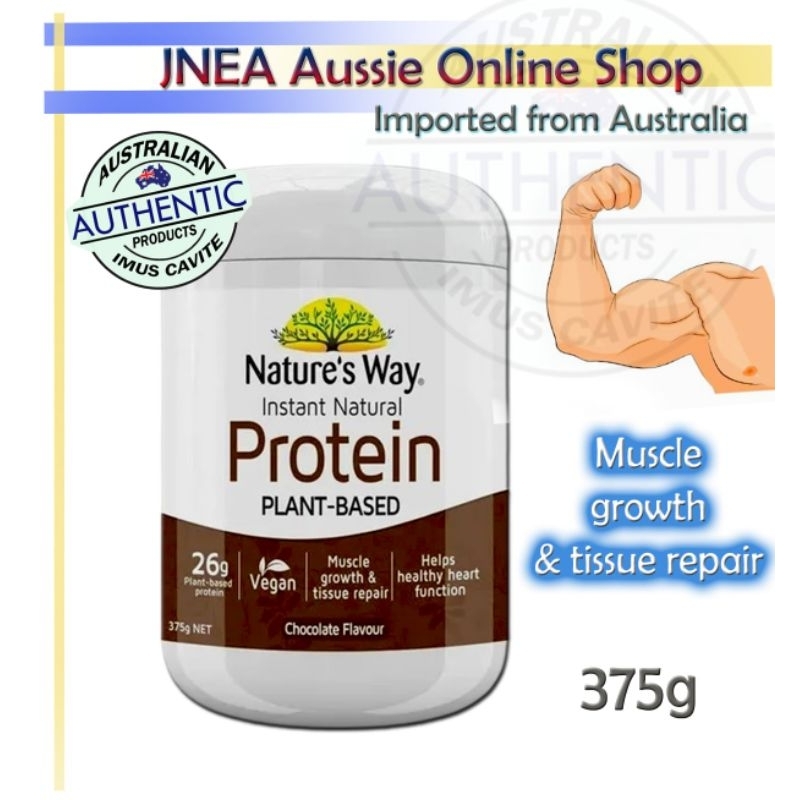 Nature's Way Instant Natural Protein Chocolate powder 375g | Shopee ...
