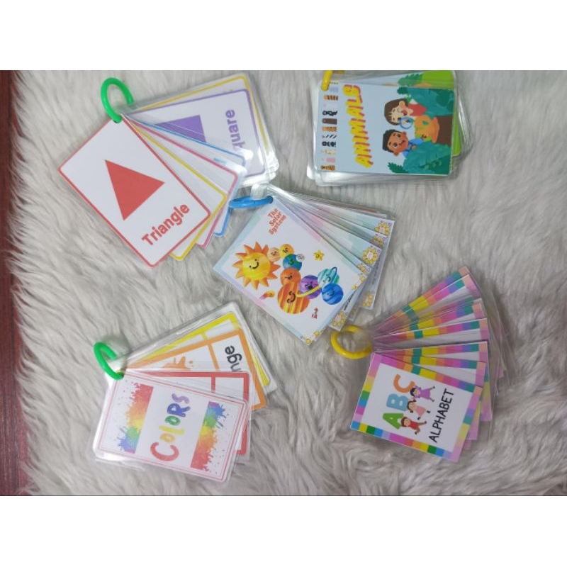 Laminated Educational Flashcards | Shopee Philippines