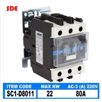 SDE Magnetic Contactor Relay SC1 Series 80A | Shopee Philippines