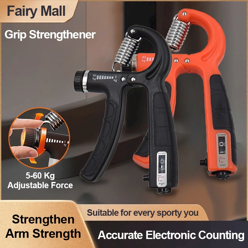 Hand Grip Muscle Developer Grip Wrist Power Exerciser Gym Grippers ...