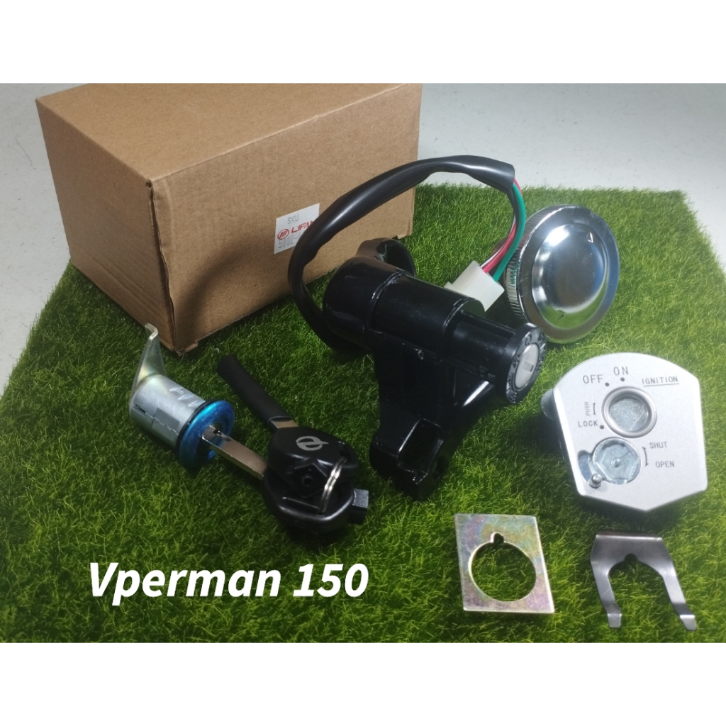 Euro Vperman 150 Ignition Switch Set / Key Set / Main Switch Set ...