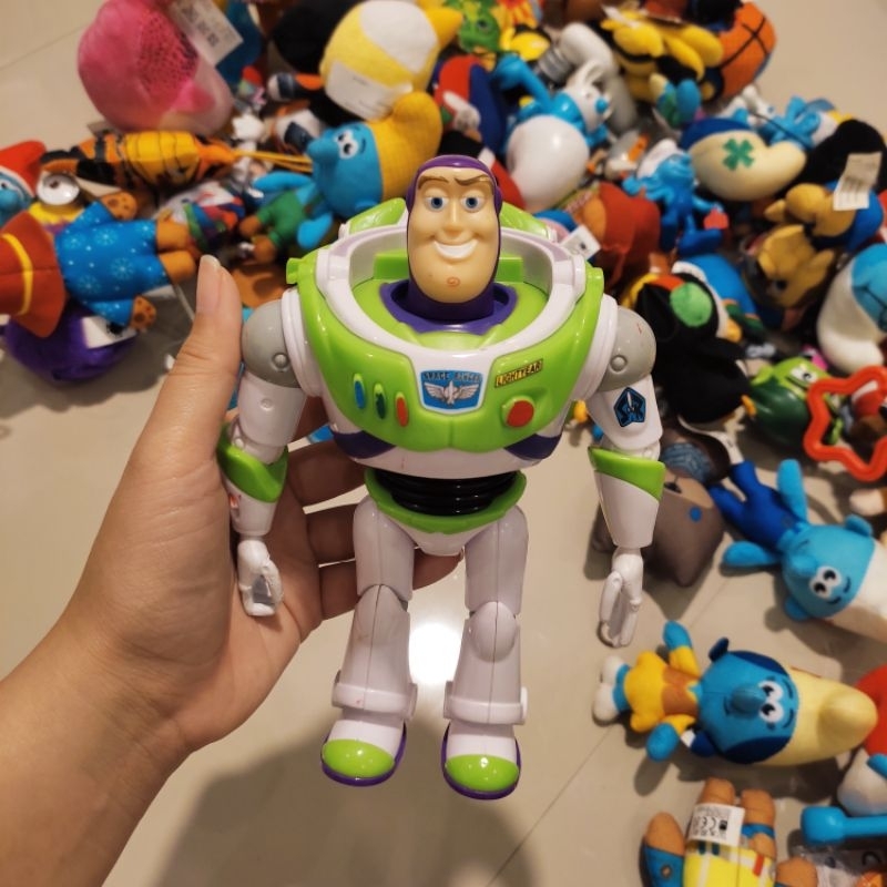 DISNEY AUTHENTIC Buzz Lightyear of Star Command Action Figure With ...