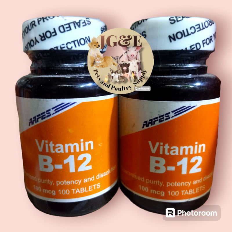 B12 AAFES FOR FIGHTING COCK 100 TABLETS ( 1 BOTTLE ) | Shopee Philippines