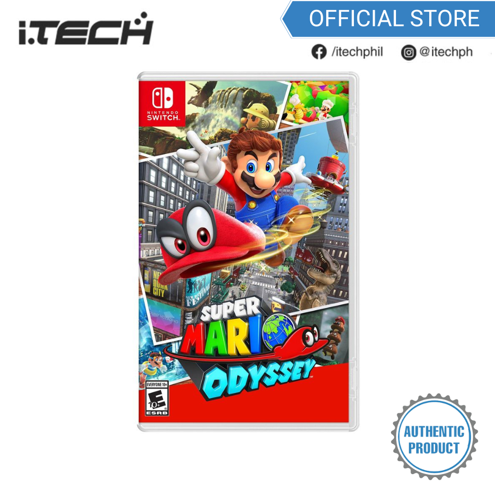 Nintendo Switch Super Mario Odyssey | MDE Version | Shopee Philippines