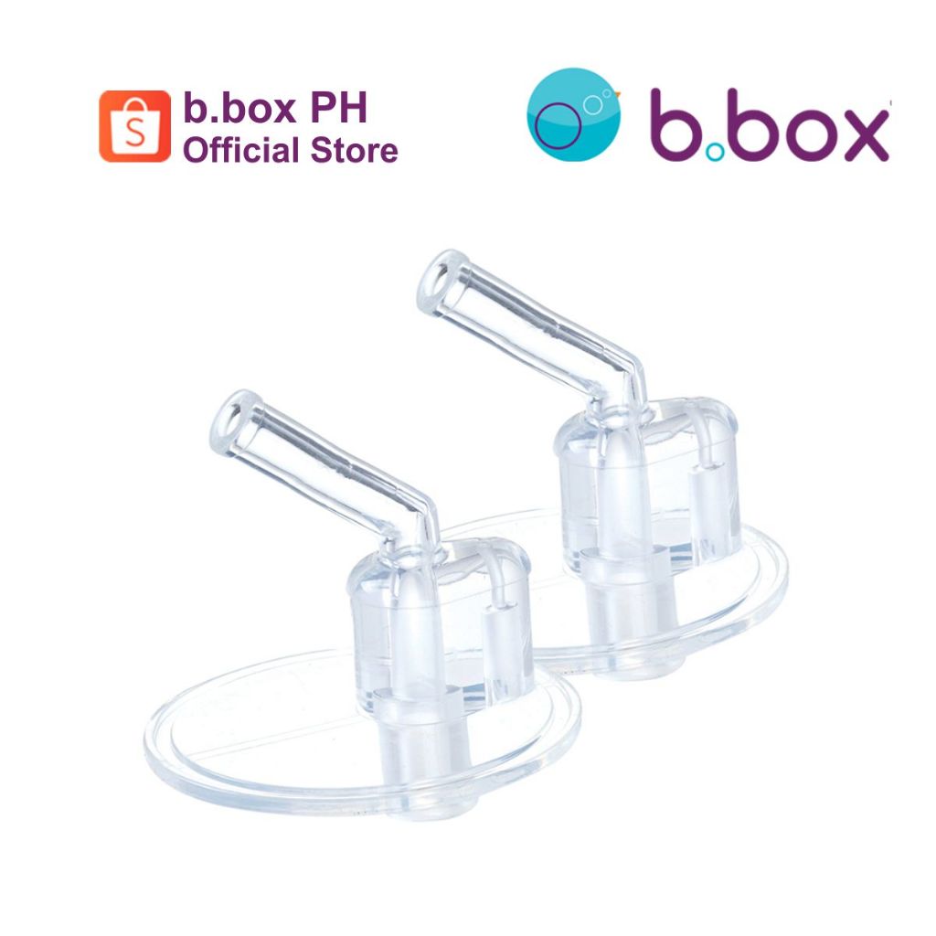 bbox Insulated Drink Bottle Replacement Straw Top, 2-pack ( b.box ...