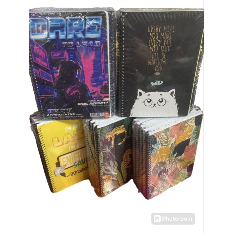 design notebook spring for highschool & college | Shopee Philippines