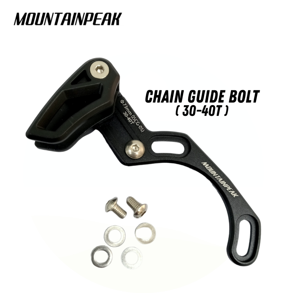 MOUNTAINBIKE CHAIN GUIDE BOLT TYPE 30-40T CHAIN GUARD CHAIN RING GUIDE BASH GUARD | Shopee ...