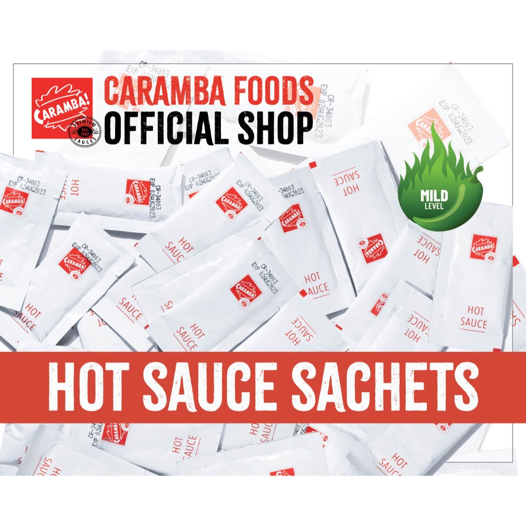 Caramba Hot Sauce 8g Sachet (100pcs) | Shopee Philippines