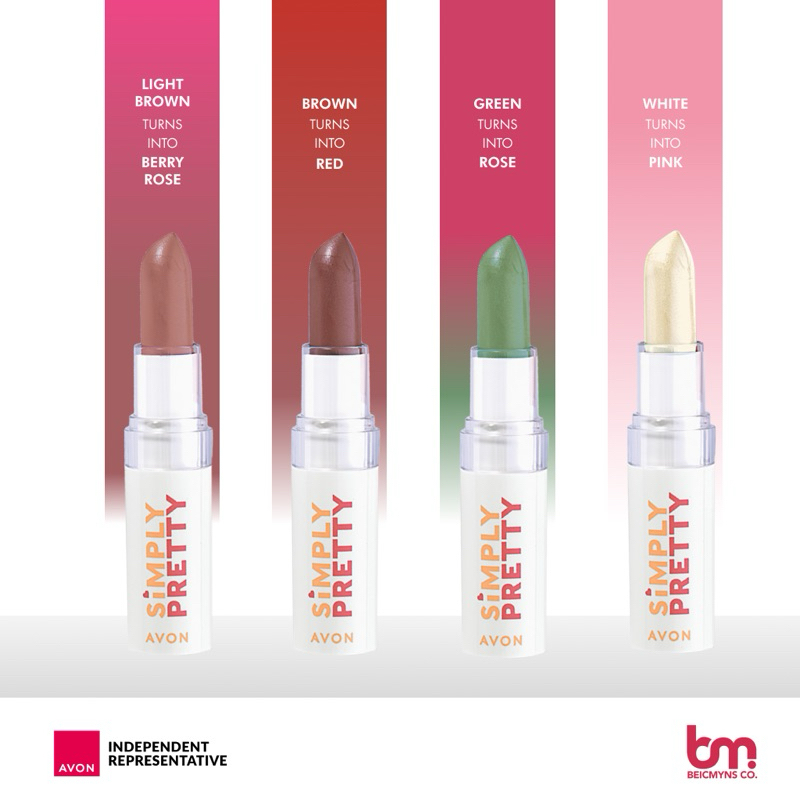 AVON Simply Pretty Magic Lipstick | BEICMYNS CO. | Shopee Philippines