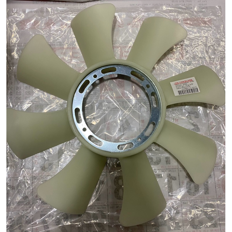 FAN BLADE WITH METAL PLATE MITSUBISHI 4D56 SFB-475 MD050475 430MM/137 ...