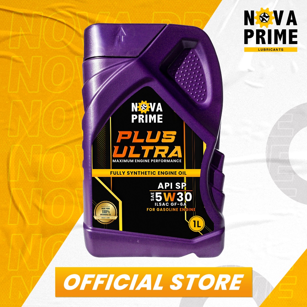 Nova Prime Plus Ultra Fully Synthetic Engine Oil 1L | Shopee Philippines