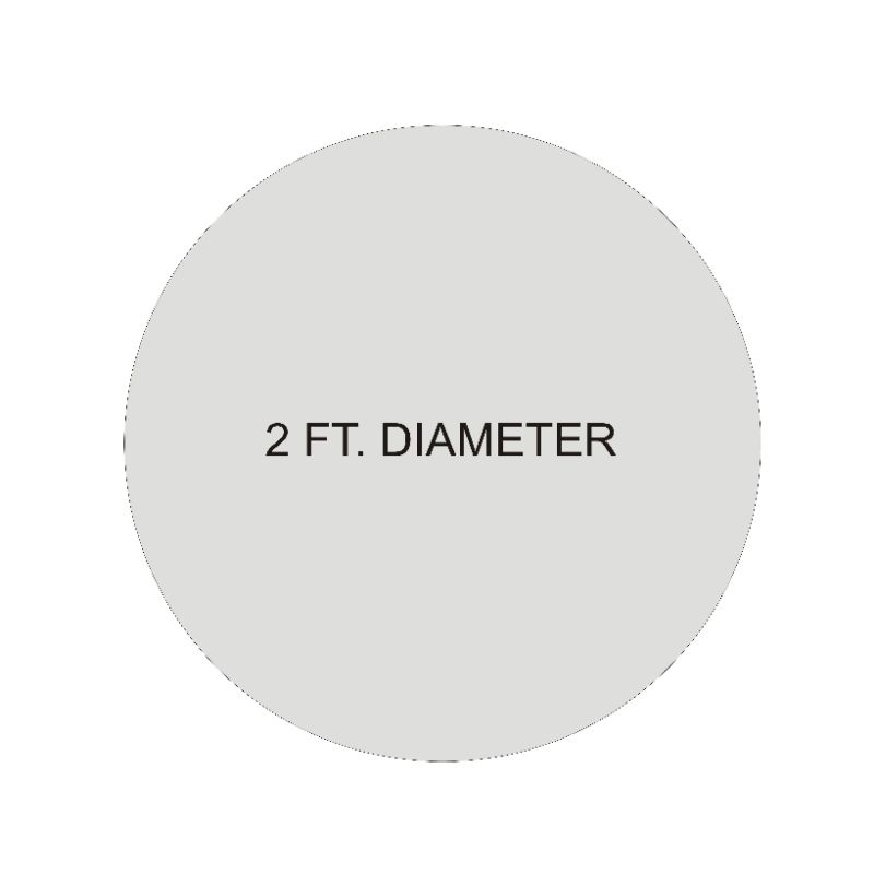 Acrylic Circle - 2 Feet Diameter, 3mm Thickness" | Shopee Philippines