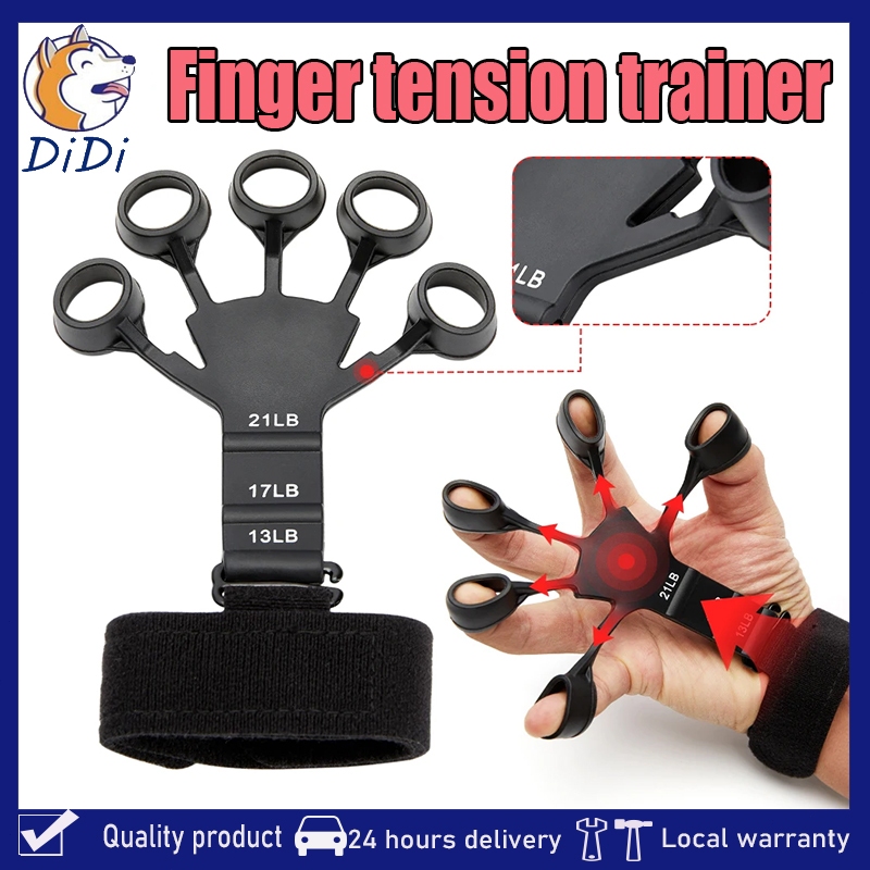 5 finger silicone finger trainer finger strength builder Finger ...