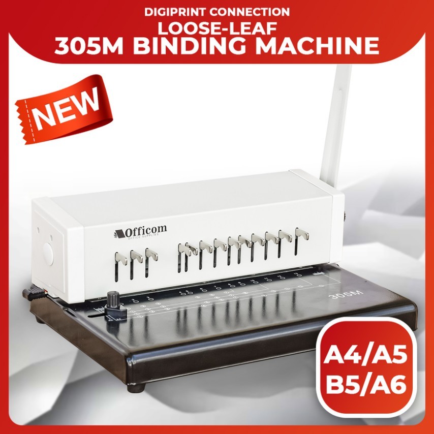 Officom Binding Machine Loose-leaf A4 | B5 | A5 | A6 All-in-one ...