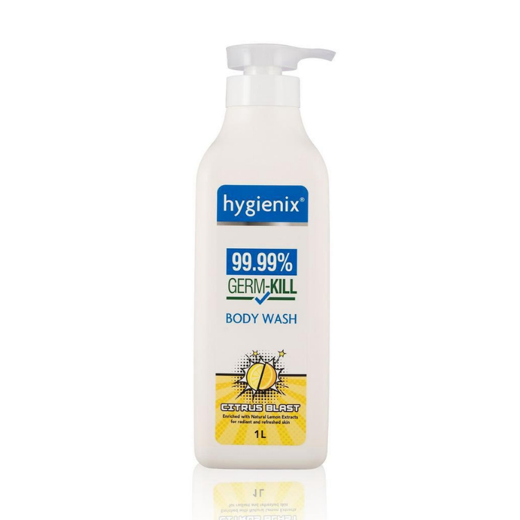 Hygienix Body Wash Citrus Blast 1 Liter | Shopee Philippines