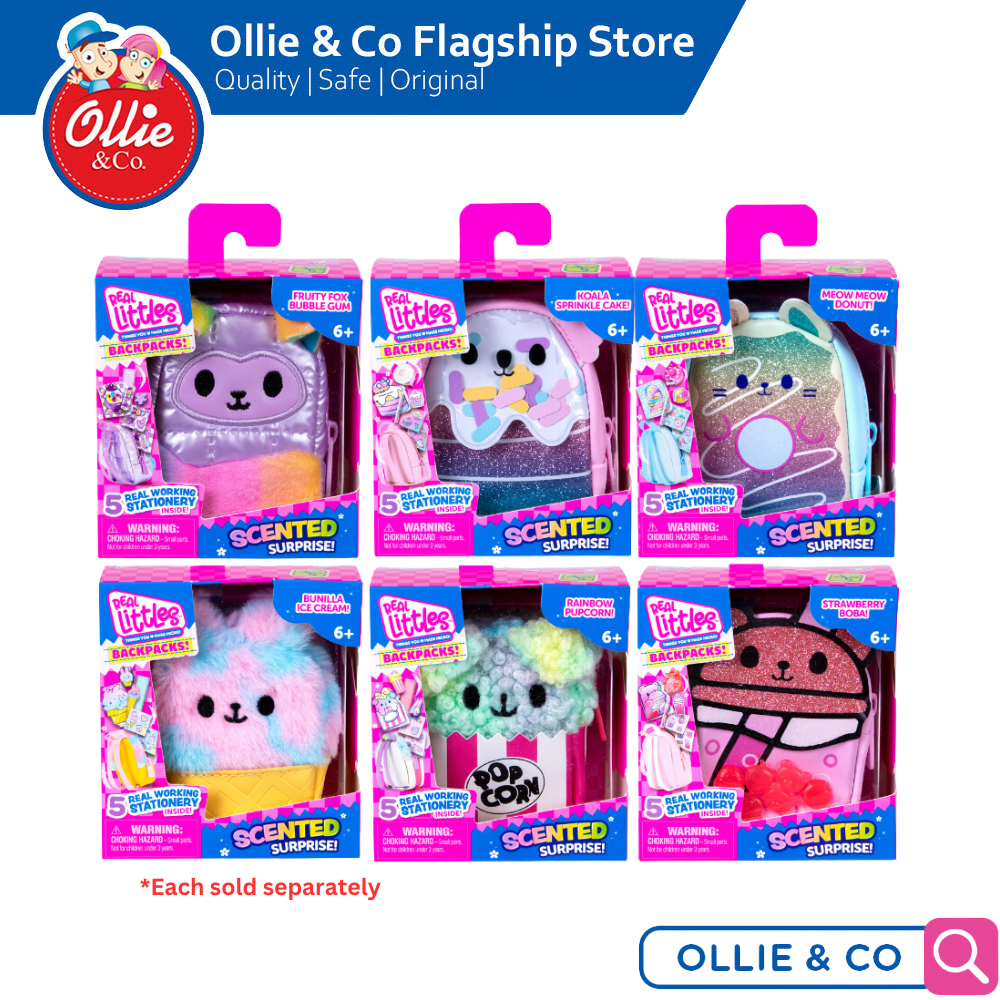 Real Littles S9 Scented Backpack Assortment with Real Working Mini ...