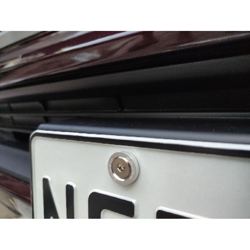 FULL STAINLESS LONG BOLTS SET Suv, auv, van, pick up plaka license ...