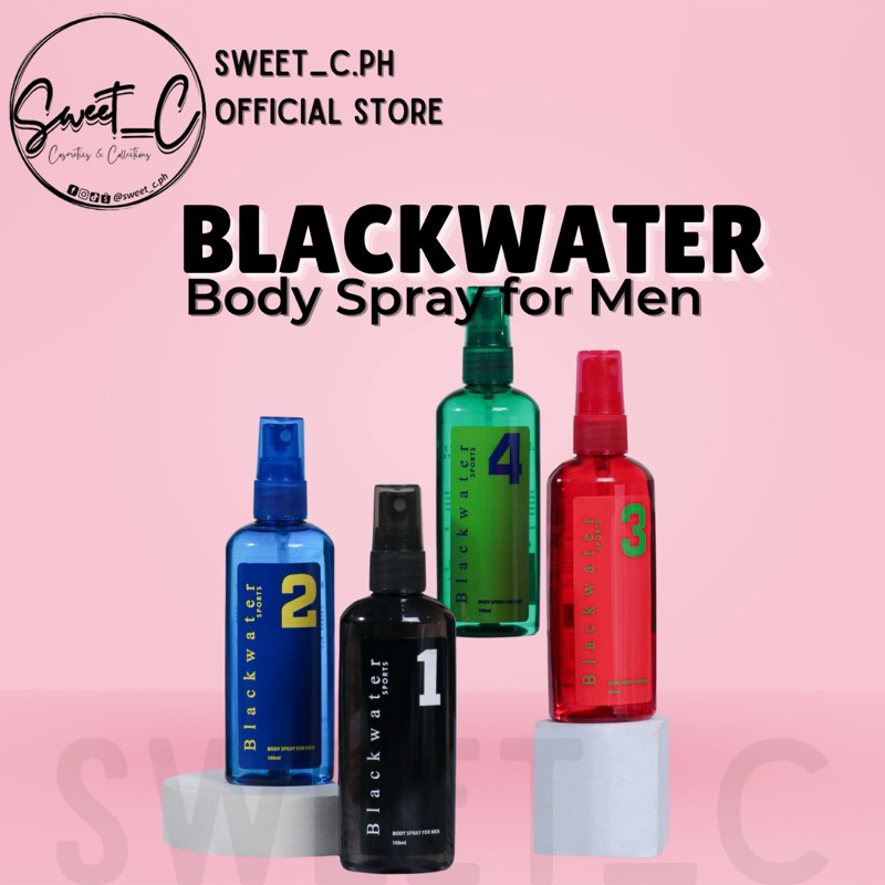 Blackwater Sports Body Spray For Men 100ml | Shopee Philippines