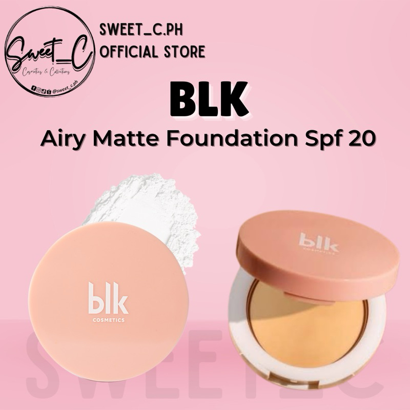 blk cosmetics airy matte perfecting foundation SPF 20 | Shopee Philippines