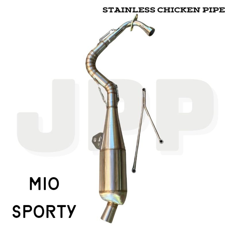 Stainless Chicken Pipe for MIO SPORTY | Shopee Philippines