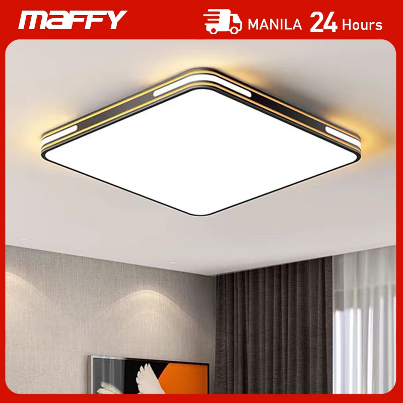 3-Color LED Iron ceiling light living room light ceiling light dining ...