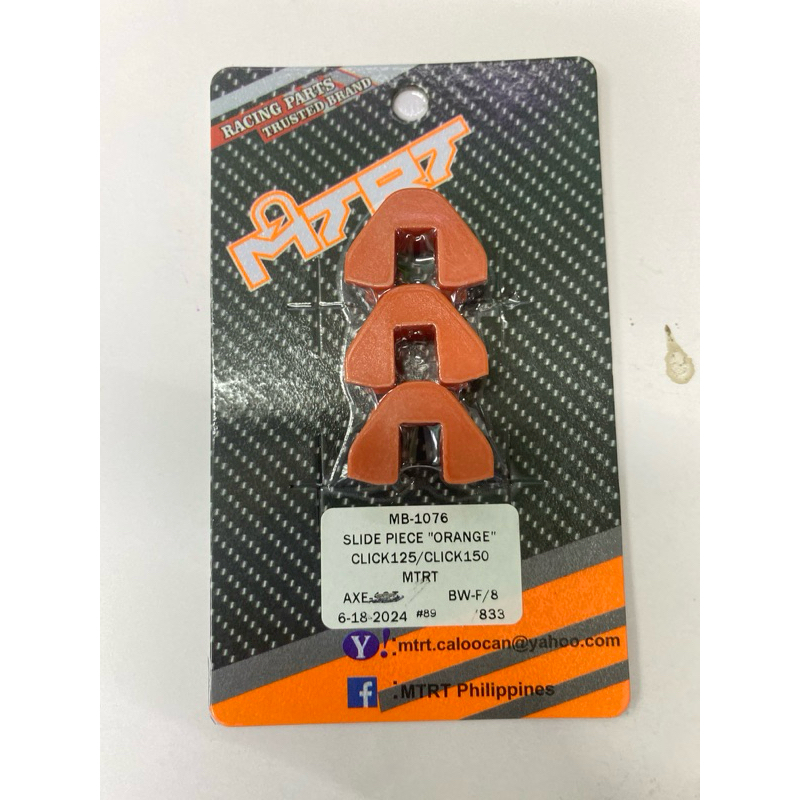SLIDE PIECE FOR HONDA CLICK MTRT MADE IN TAIWAN | Shopee Philippines
