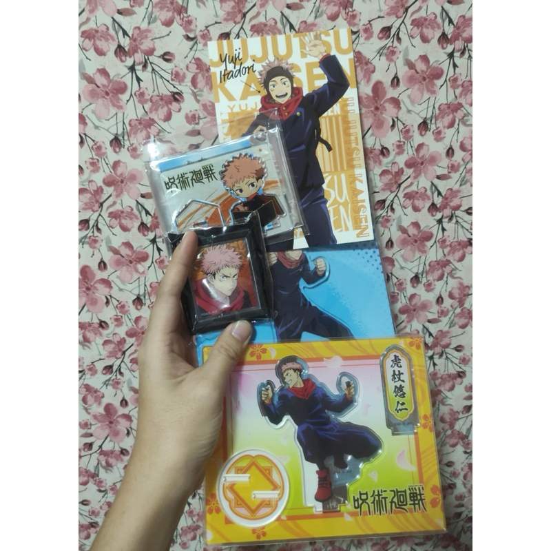Yuji Itadori Bulk set jujutsu kaisen anime japan official acrylic stand ...