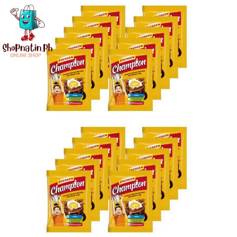 Energen Champion 20pcs*30g Each | Shopee Philippines
